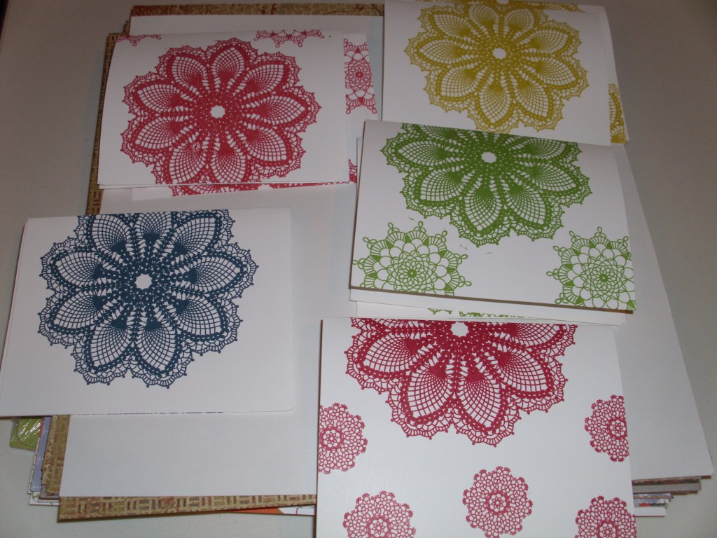 DIY Doily Handmade Cards – Crochet