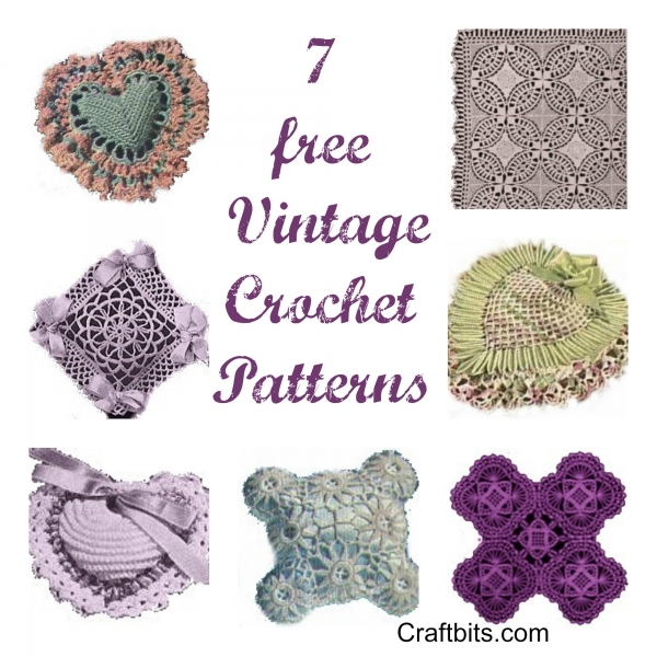 Crochet Patterns For Vintage Free Patterns