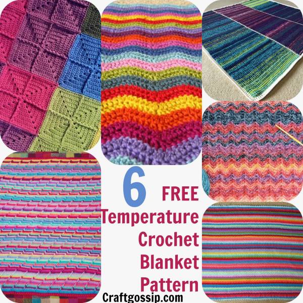 Crochet Patterns For Temperature Blanket Pattern Inspiration Daily