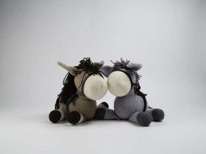Crochet Pattern – Dera-donkey and Dera-horse Dougie & Hettie – Crochet