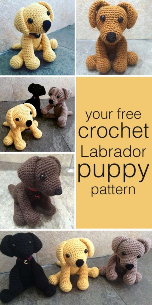 Crochet Labrador Puppy Pattern – Crochet