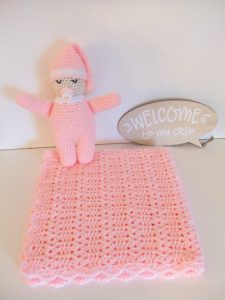 Sweet Caroline’s Blanket & Dolly Crochet Pattern – Crochet