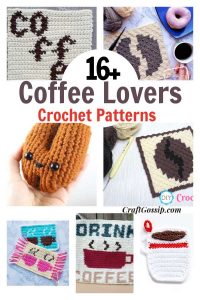 16 Free Crochet Patterns For Coffee Lovers – Crochet