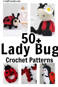 50 Lady Bug Crochet Patterns – Crochet