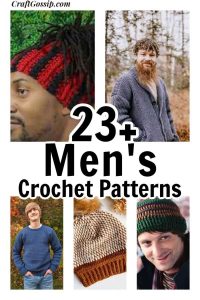 Elevate His Style: Discover 23 Must-Have Crochet Patterns Tailored ...
