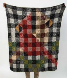 Free Crochet Pattern – Stacked Shells Doll Blanket – Crochet