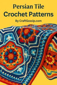 5 Persian Tile Crochet Patterns – Crochet