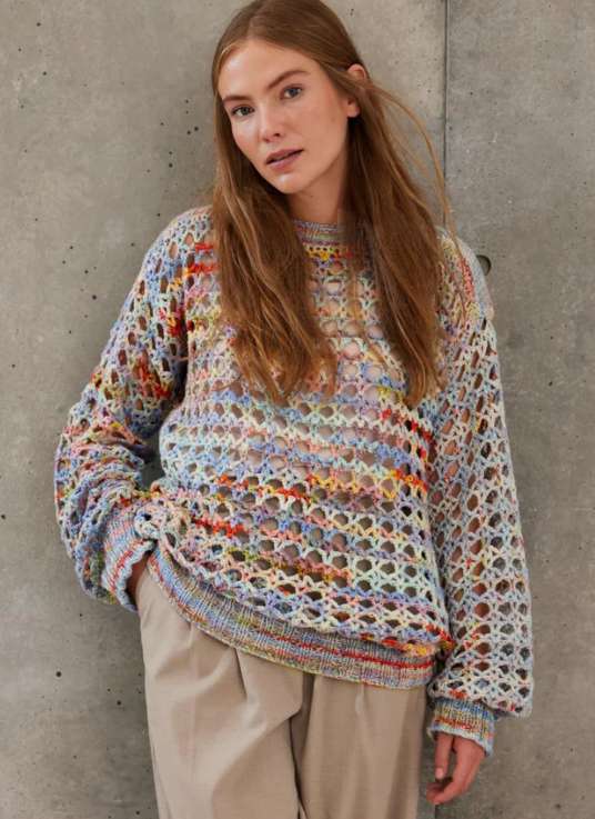 Lana Grossa – Crochet Pullover – 99cent pattern – Crochet