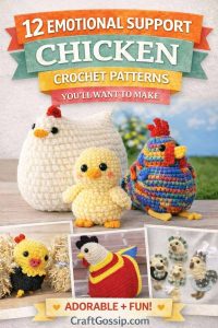 12 Chicken Crochet Patterns We’re Clucking About, Including Emotional ...