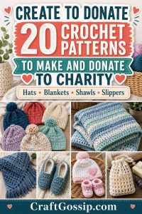 Make To Donate: 20 Crochet Patterns Perfect For Donating To Charities ...