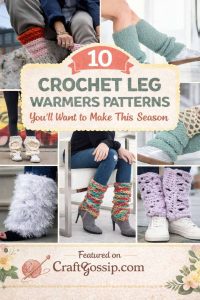 Crochet Leg Warmers Patterns You’ll Want to Make This Season – Crochet